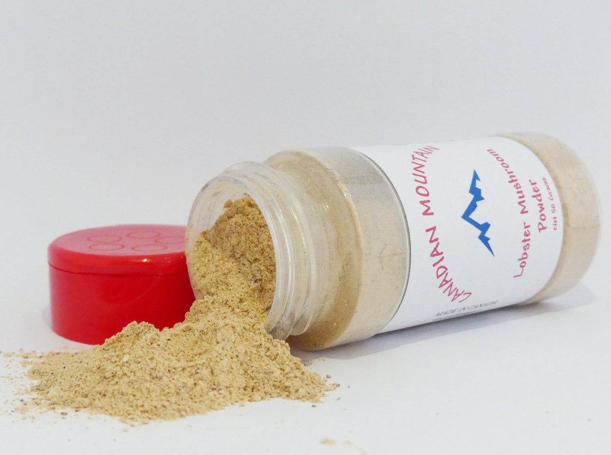 Mountain Lobster Mushroom Powder, Made from 100% Wild Canadian Lobster ...